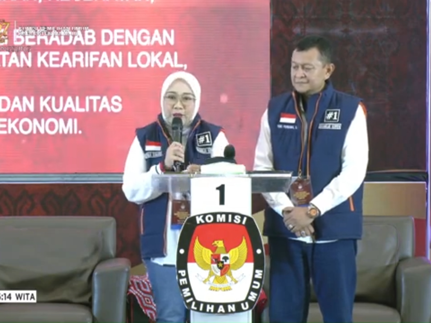 Debat Kedua, Sutinah 'Pamer' Capaian Tiga Setengah Tahun Pimpin Mamuju ...